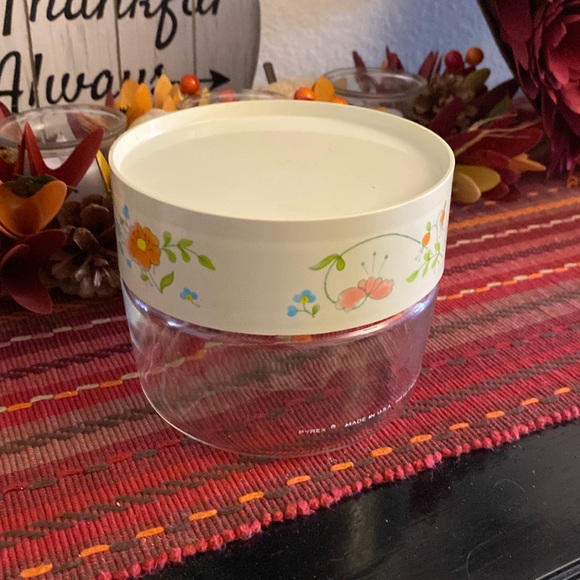 Pyrex | Kitchen | Vintage Pyrex See And Store Wildflower Glass Canister ...